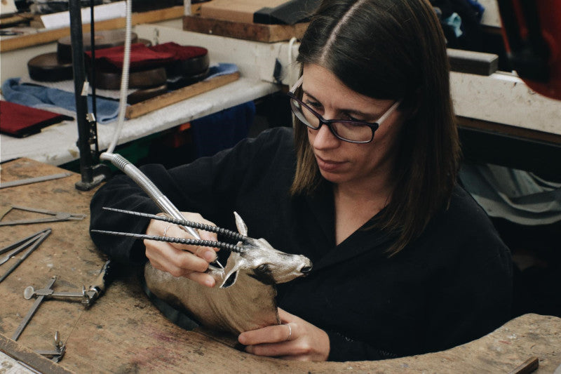 Zoë Stevens: A day at the silversmith’s bench at Grant Macdonald Londo ...